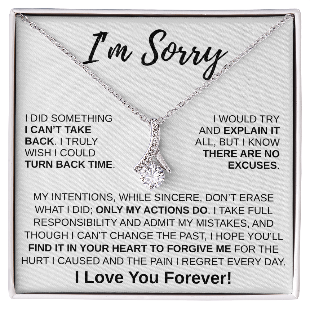 I'm Sorry - No Excuses – Trendy Vault Trove